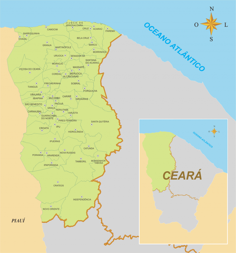 MRAE-1 - Microrregiões de Água e Esgoto do Ceará - MRAE
